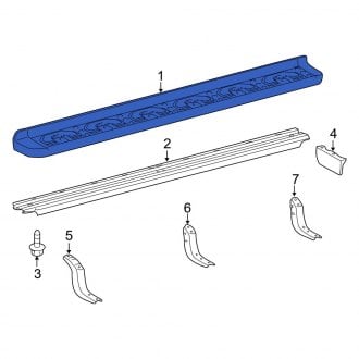 Toyota 4Runner OEM Rocker Panels & Floors - Side Skirts, Pans | CARiD