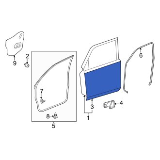 Toyota 4Runner Replacement Door Shells & Skins | CARiD