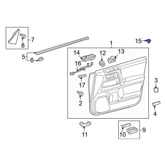 Toyota 4Runner Door Moldings - Side, Edge, Belt | CARiD