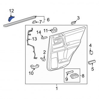 Toyota 4Runner Custom Body Side Moldings – CARiD.com