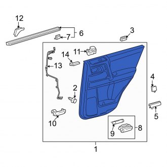 Toyota Replacement Door Shells & Skins — CARiD.com
