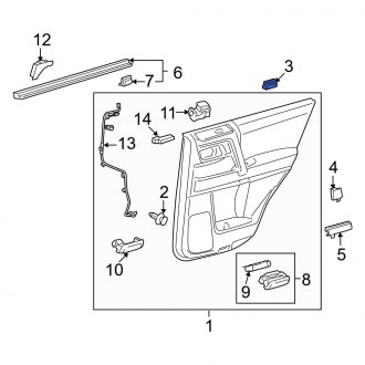 Toyota Land Cruiser OEM Exterior & Body Parts — CARiD.com