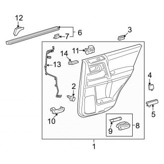 2022 Toyota 4Runner Replacement Door Shells & Skins | CARiD