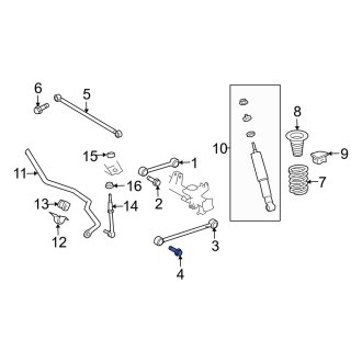 Toyota FJ Cruiser OEM Suspension Parts - Shocks, Struts | CARiD