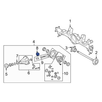 Toyota FJ Cruiser OEM Driveline & Axle Parts | Hubs, CV-Joints — CARiD.com