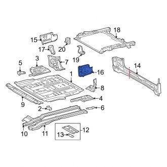 Toyota 4Runner OEM Rocker Panels & Floors | Side Skirts, Pans — CARiD.com