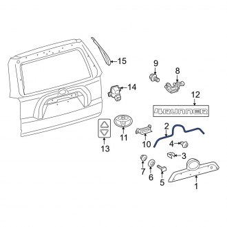 Toyota 4Runner Trunk & Tailgate Seals | CARiD