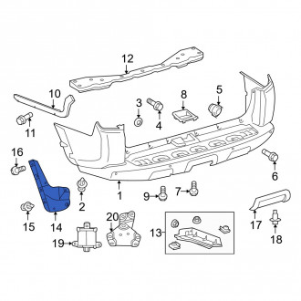 Toyota 4Runner OEM Fenders | Factory Front & Rear Fenders — CARiD.com