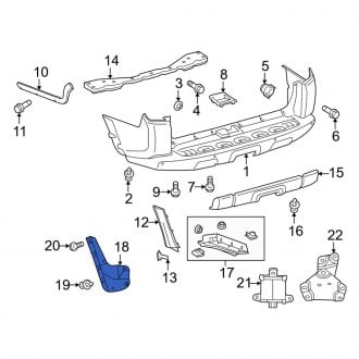 Toyota 4Runner OEM Fenders | Factory Front & Rear Fenders — CARiD.com