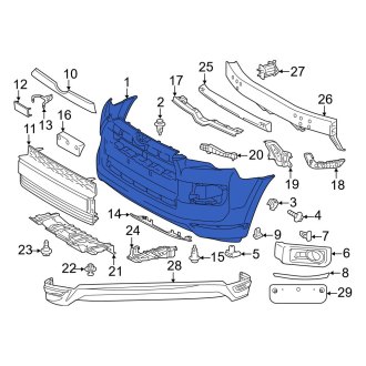 Toyota 4Runner Replacement Front Bumpers & Components — CARiD.com