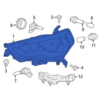 Toyota 4Runner OEM Headlights - Factory Headlights | CARiD