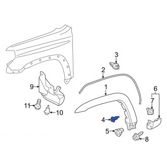 Toyota FJ Cruiser Replacement Hood Hardware | CARiD