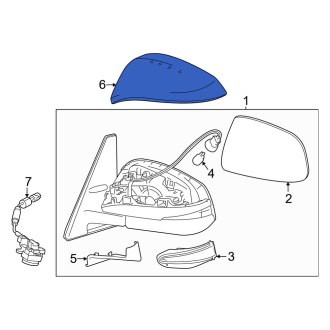 Toyota 4Runner OEM Mirrors - Towing, Side & Rear View | CARiD