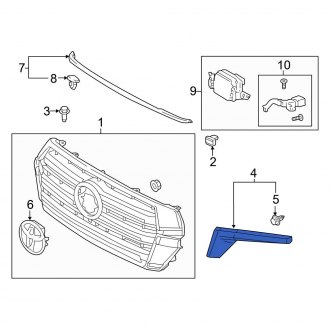 Toyota Land Cruiser OEM Headlights | Projector, LED, HID, Halo — CARiD.com