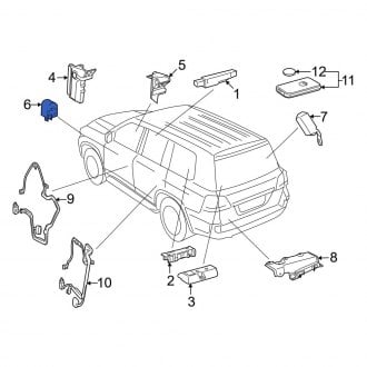 Toyota Land Cruiser Alarm Installations — CARiD.com