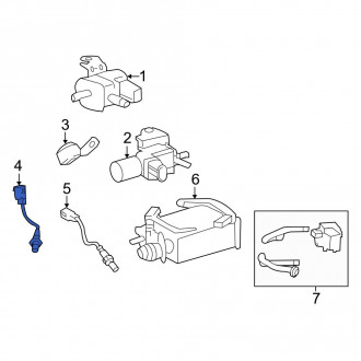 Toyota Land Cruiser OEM Emission Control Parts | Oxygen Sensors — CARiD.com