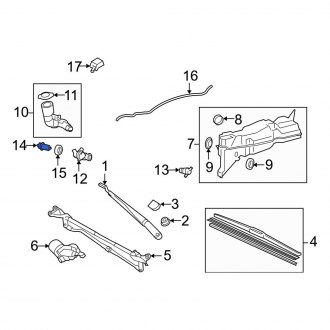 Toyota Venza Windshield Washer Tanks & Parts — CARID.com