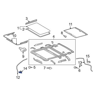 Toyota Land Cruiser OEM Roofs & Parts | Panels, Drip Rails — CARiD.com