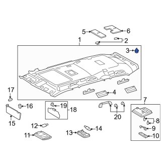 Toyota Crown OEM Roofs & Parts | Panels, Drip Rails — CARiD.com