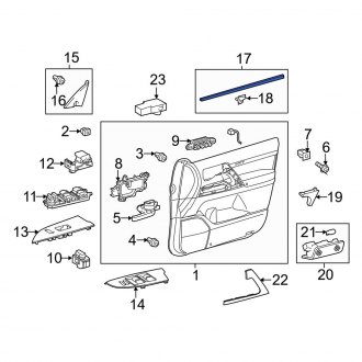 Toyota Land Cruiser Replacement Window Seals — CARID.com