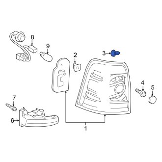 Toyota Land Cruiser OEM Trunks & Parts | Lids, Rear Panels — CARiD.com
