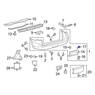 Toyota Land Cruiser Bumper Brackets & Hardware | Front, Rear — CARiD.com