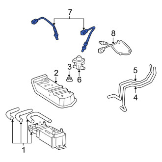 Toyota MR2 OEM Emission Control Parts - Oxygen Sensors | CARiD
