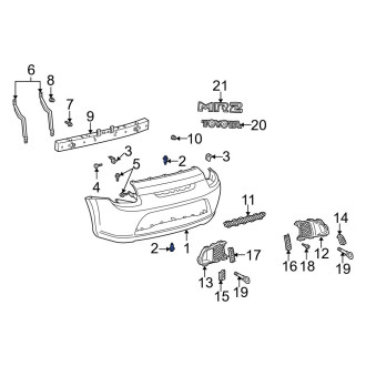 Toyota Celica Headlight Components | Brackets, Adapters — CARiD.com