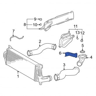2024 Toyota Land Cruiser Intercooler Hoses & Pipes - Clamps, Kits | CARiD