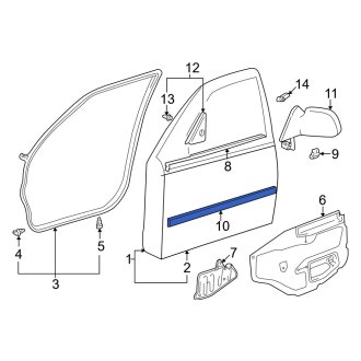 Toyota Corolla OEM Doors & Parts | Shells, Panels, Armrests — CARiD.com