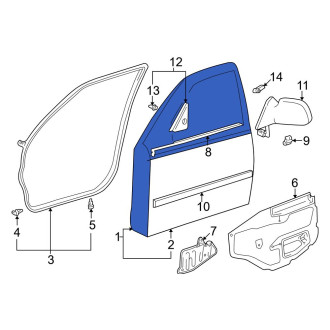 Toyota Corolla Replacement Door Shells & Skins — CARiD.com