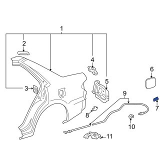 Toyota Corolla OEM Quarter Panels & Parts | Rear & Front — CARiD.com