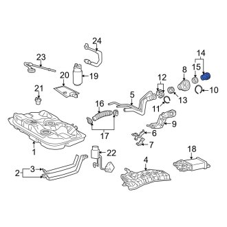 Toyota Tacoma OEM Fuel System Parts | Pumps, Lines — CARiD.com