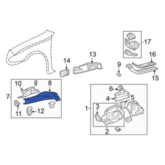 Toyota Corolla Replacement Chassis Frames & Rails - CARiD.com