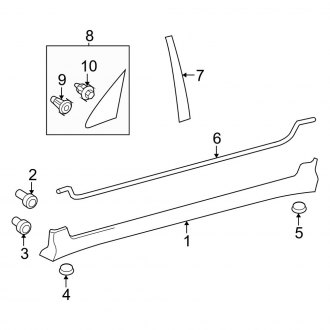 2004 Toyota Corolla Rocker Panels | CARiD