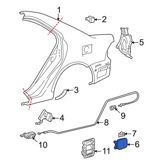 Toyota Corolla OEM Quarter Panels & Parts | Rear & Front — CARiD.com