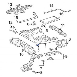 Toyota Crown Signia Replacement Floor Pans | CARiD