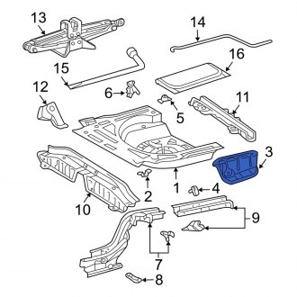 Toyota Corolla Rocker Panels, Floor Pans, Moldings — CARiD.com