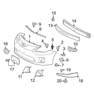 Toyota OEM Grilles | Factory Billet, Mesh, LED Grilles — CARiD.com