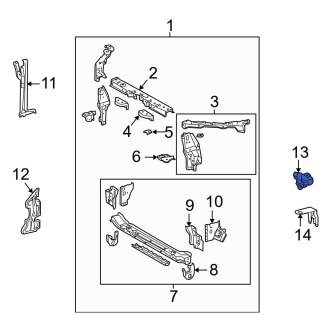 Toyota Tacoma OEM Bumpers | Genuine Front & Rear Bumpers — CARiD.com