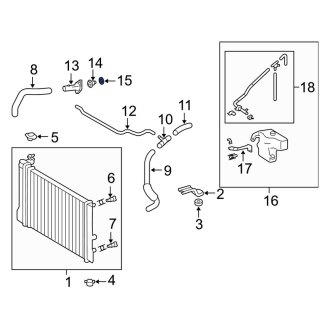Toyota Corolla iM Thermostat Housings & Filler Necks — CARiD.com