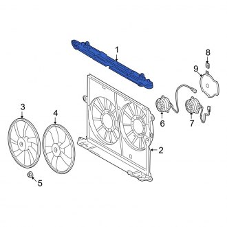 Toyota Corolla Radiator Support Covers — CARiD.com