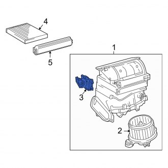Toyota RAV4 Replacement Heater Control Valves — CARiD.com