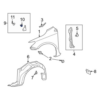 Toyota Corolla OEM Roofs & Parts | Panels, Drip Rails — CARiD.com