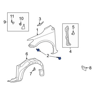 Toyota Matrix OEM Header Panels & Parts | CARiD
