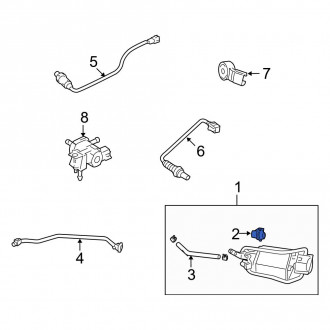 Toyota Corolla OEM Emission Control Parts | Oxygen Sensors — CARiD.com