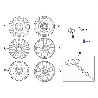 Toyota Corolla OEM Wheel Covers | Hub Caps, Wheel Skins — CARiD.com