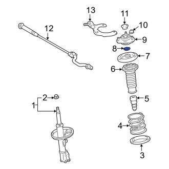 Toyota Corolla OEM Suspension Parts | Shocks, Struts — CARiD.com