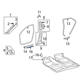 Toyota Door Sills - Replacement Door Sill Plates | CARiD