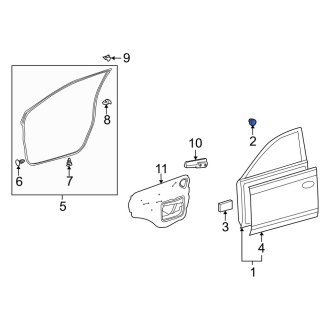 Toyota Corolla Cross Door Hardware & Miscellaneous Parts — CARiD.com
